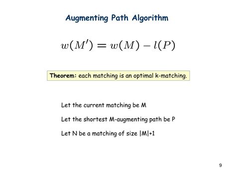 Ppt Weighted Bipartite Matching Powerpoint Presentation Free Download Id521370