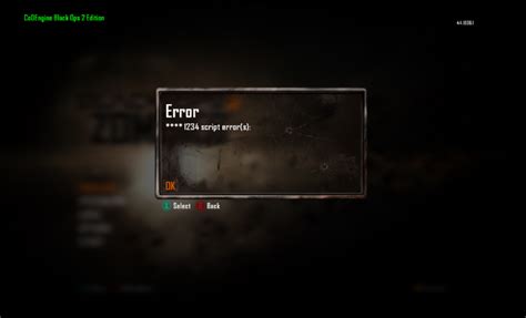 Solved Script Error Everytime I Go Onto Bo2 Zombies Se7ensins Gaming Community