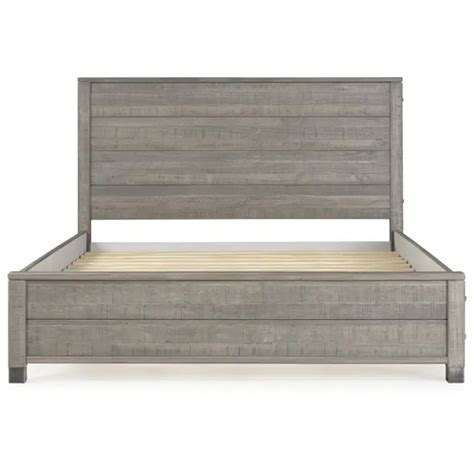 Clove Solid Wood Bed Vigshome