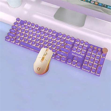 Retro Typewriter Bluetooth Keyboard 2 Pink The Pnk Stuff