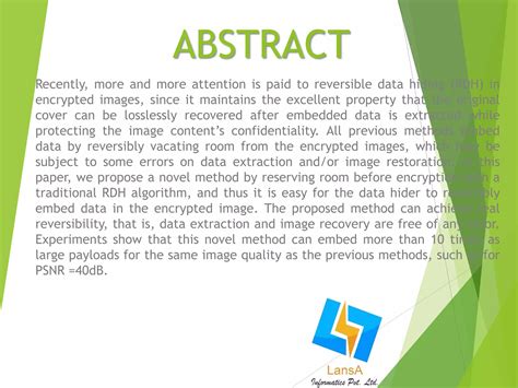Reversible Data Hiding In Encrypted Images By Reserving Room Before Encryption Pptx