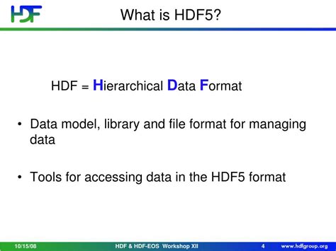 Ppt Introduction To Hdf5 Powerpoint Presentation Free Download Id5363836