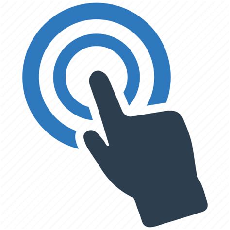 click double tap touch touch interface touch screen icon