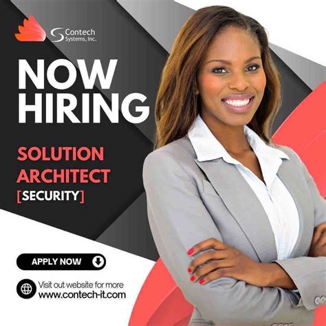 We Have An Immediate Opening For A Solution Architect Security With 7 Years Of Strong