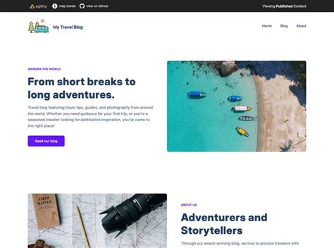 Agilitycms Nuxtjs Starter By Agility A Nuxt Template Built At