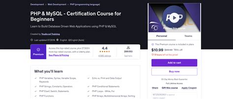 12 Best Udemy Courses For Php Beginners In 2025 Tech2geek