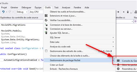 Sql Server Trucs And Astuces Entity Framework Utilisation De Code