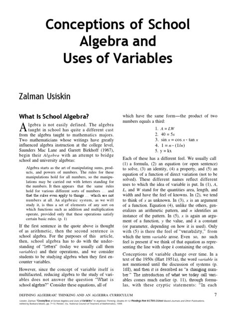 Artikel Bahasa Inggris Pdf Variable Mathematics Trigonometric