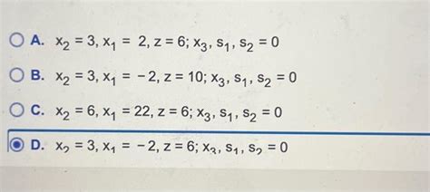 Solved Pivot Once About The Circled Element In The Simplex