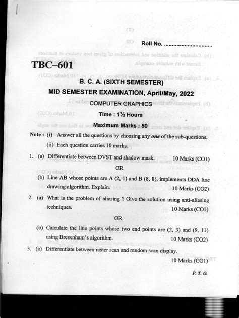 6th Sem Mid Term Bca 2022 April May Download Free Pdf Cloud Computing Computing