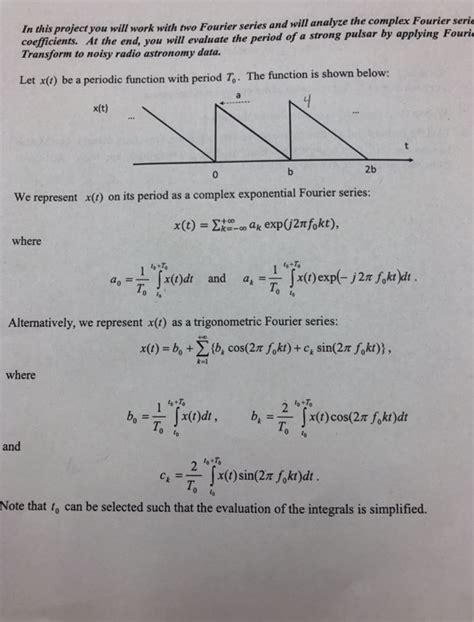 Solved Please Show How To Find Coefficients Ak Bk And Ck