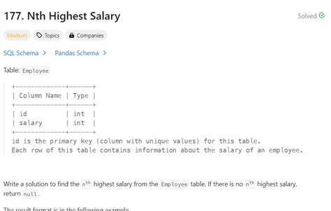 Arghyadeep Pal On Linkedin Sql Interview Derived Leetcode Sql Problem Sqldeveloper Data