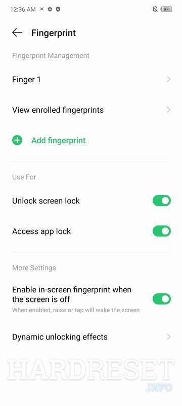 How To Add Fingerprint To Infinix Zero Ultra Hardreset Info