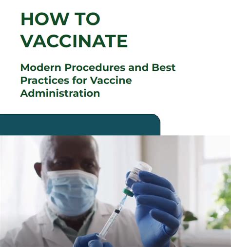 Training Booklet How To Vaccinate Modern Procedure And Best
