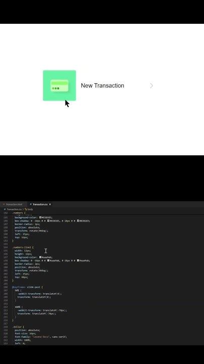 Animated Transaction Button Using Htmlcss Coding Htmlcss Youtube