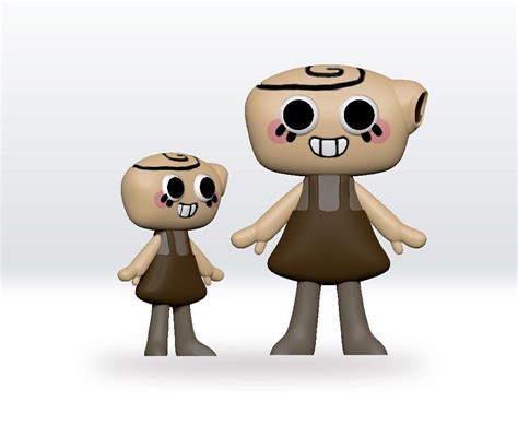 Shelly Stl 3d File Dandys World 3d Fanart Model Of Dandy 3d Model 3d Printable Cgtrader