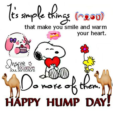 Happy Hump Day Message With Snoopy And Woodstock