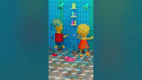 Simpsons Just Wants A Bath 😭🚿 Shorts Funny Youtube