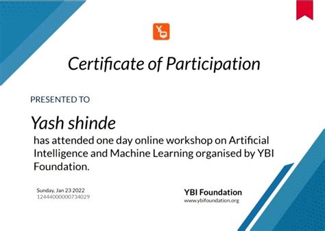 Hello Ybifoundation Yash Shinde