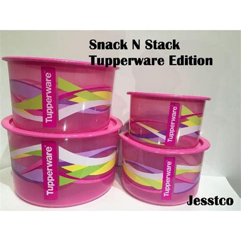Snack N Stack Tupperware Edition Tv And Home Appliances Kitchen