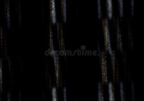 Vertical Irregular Grid Of Hexagonal Bars Stock Illustration Illustration Of Corporate