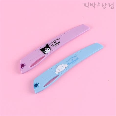 산리오 컷터칼 소 1p 시나모롤 쿠로미 아트나이프 문구칼 커터칼 캐릭터 언박싱 문구용품 사 홈플러스 택배배송