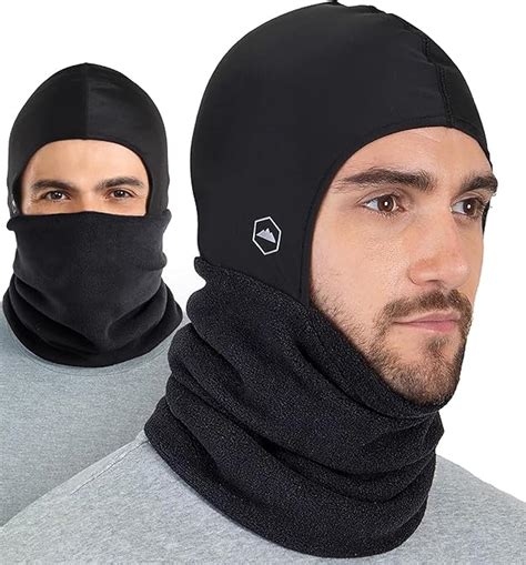 Windproof Fleece Balaclava Full Face Ski Mask Winter Windproof Thermal