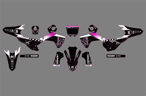 Honda 450 Crf 2025 Graphic Kit Gradiant Motorcycle Graphic Kit Shop