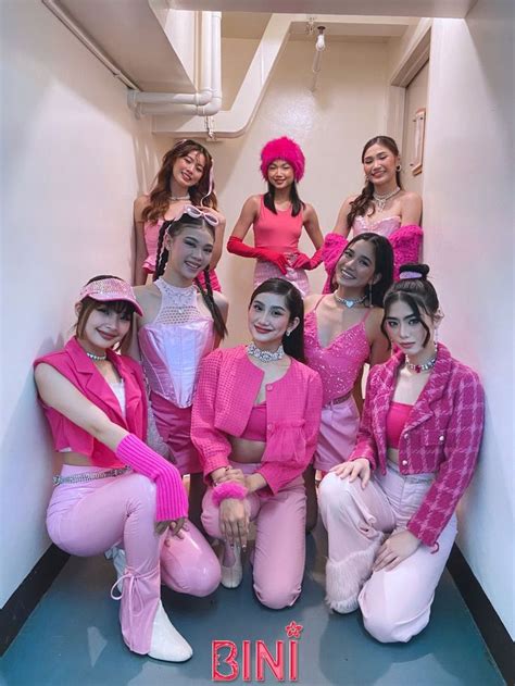 Bini Members Barbie Friend Group Barbie Group Photoshoot Bini
