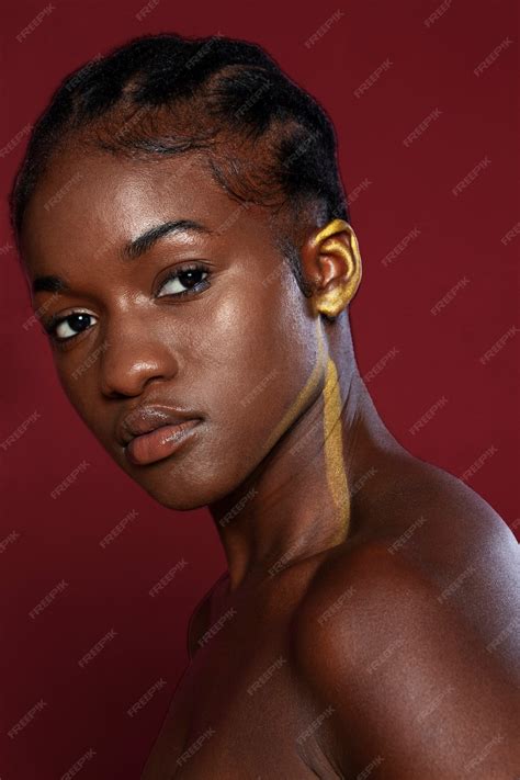 Free Photo Beautiful Black Woman Posing Medium Shot