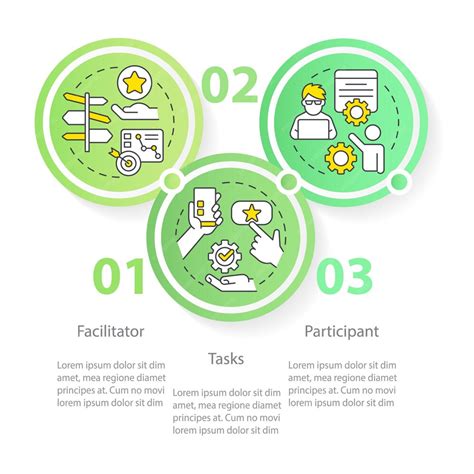 Premium Vector Structure Of Usability Testing Session Circle Infographic Template
