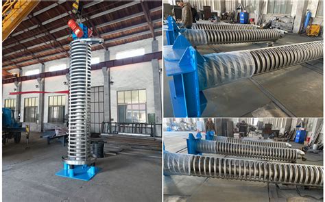 Stainless Steel Vertical Vibration Elevator Dahan Vibration Machinery