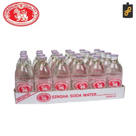 Singha Soda Water 325ml 1 Case 24 Bottles Flasked Liquor Store