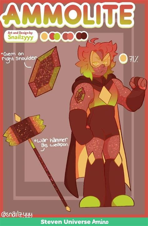 Ammolite Wiki Steven Universe Amino