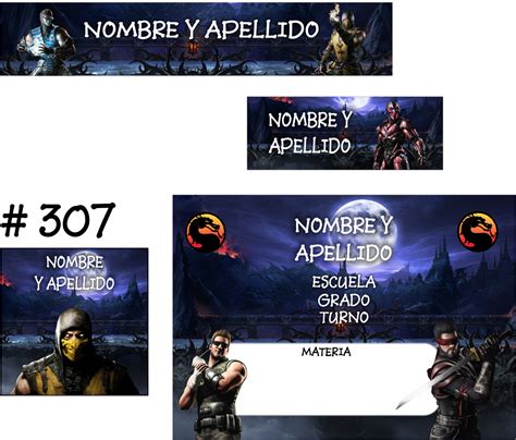 4unico Catalogo Kit De Adhesivos Escolares Personalizados