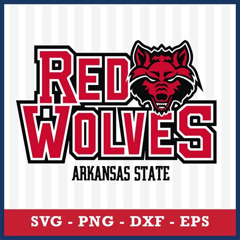 Logo Arkansas State Red Wolves 5 Svg Ncaa Svg Sport Svg P Inspire