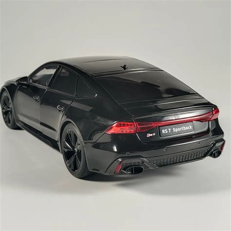 1 18 Audi Rs7 Sportback Black Warrior Supercar Diecast Alloy Model Car