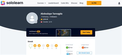 Ive Actually Been Learning Coding Using Sololearn For A While Rabdoulayetarnagda