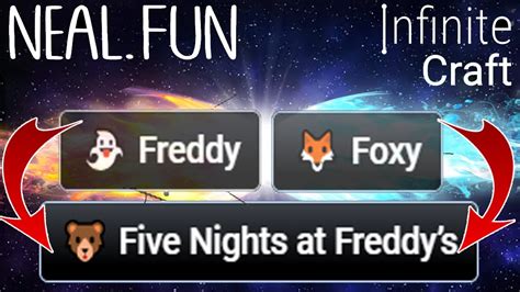 How To Make Five Nights At Freddys In Infinite Craft Get Five Nights