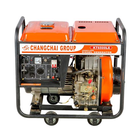 Customize Color Open Frame 5kw 5kva Portable Electrical Generator Sets