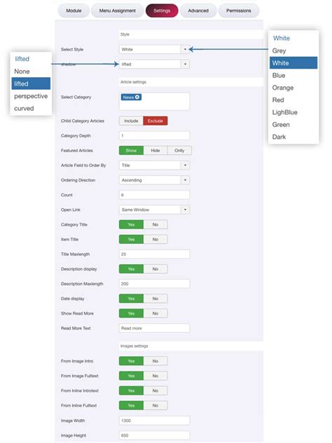 Timeline Joomla Module