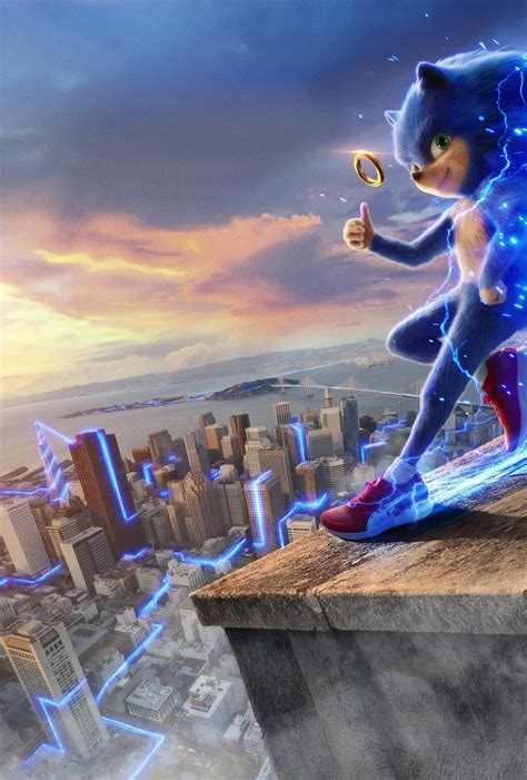 Poster Of Sonic The Hedgehog Wallpaper Hd Movies K Wallpapers Images And Background