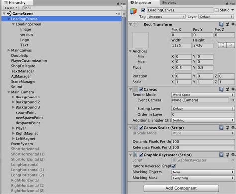 Sprites Render Before Ui When Starting Game First Time Questions And Answers Unity Discussions