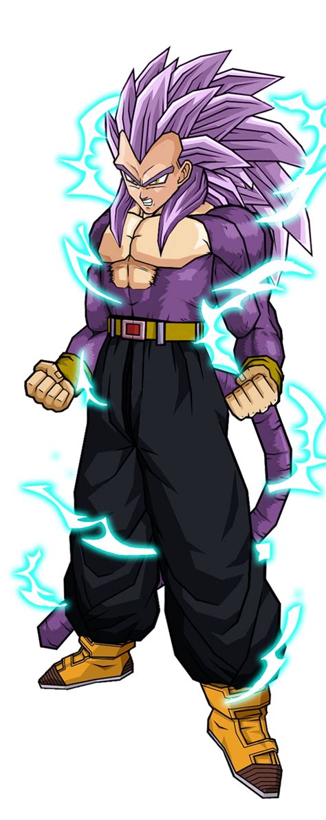 Trunks Ssj4 V3 By Pee2sh On Deviantart