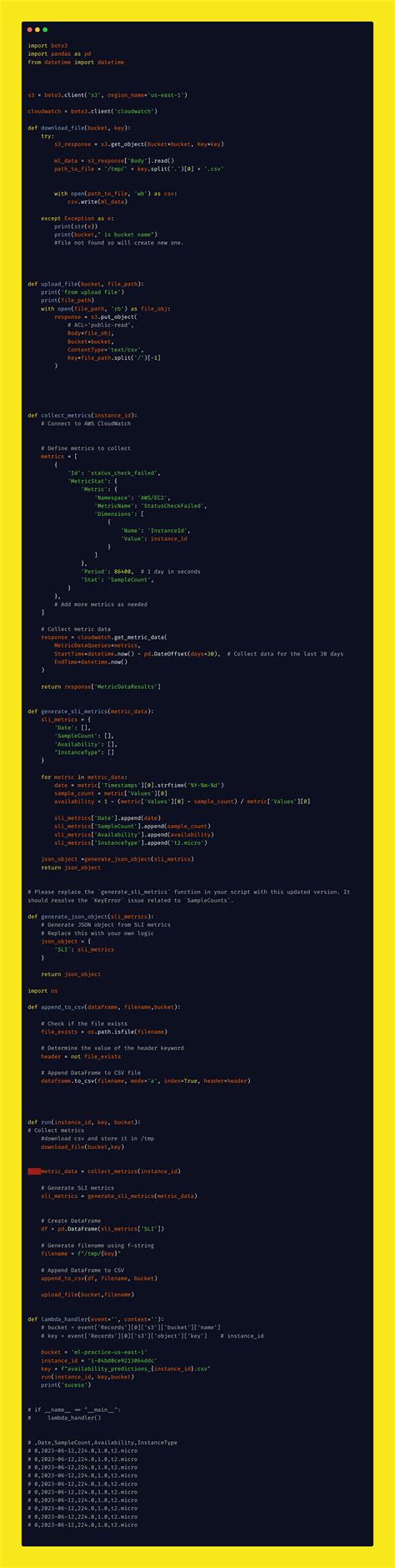 🔥🐍🚀 Supercharge Sre With Python Boto3 And Ml Generate Sli Data Predict Downtime And