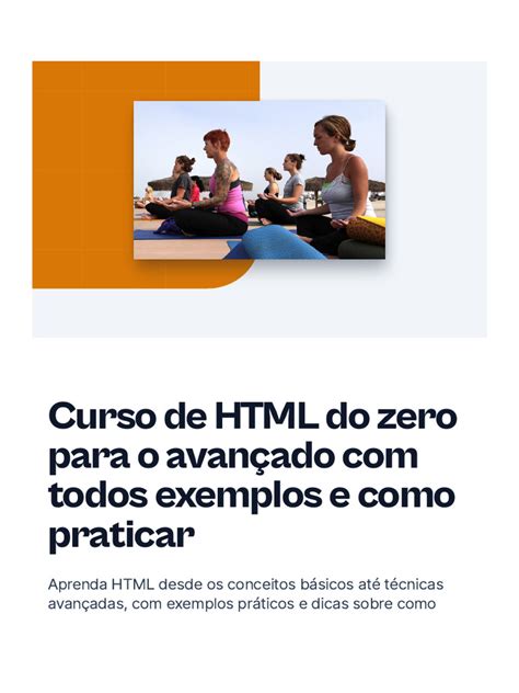 Curso Completo De Html Do Básico Ao Avançado Pdf Html Elemento Html
