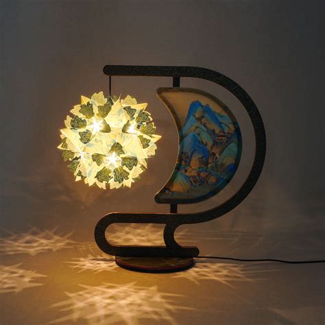 纸艺灯具手工 纸灯怎么做手工制作 创意手工制作 大山谷图库