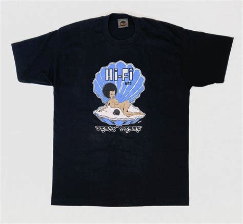 Yahooオークション 美品 90s Hi Fi Mfg Black Pearl エロ Tシャツ