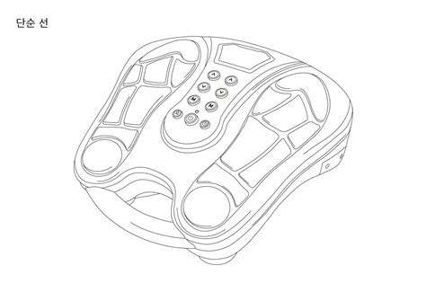 제품 라인 일러스트 단순 디테일 동시 작업 일러스트 포트폴리오 크몽