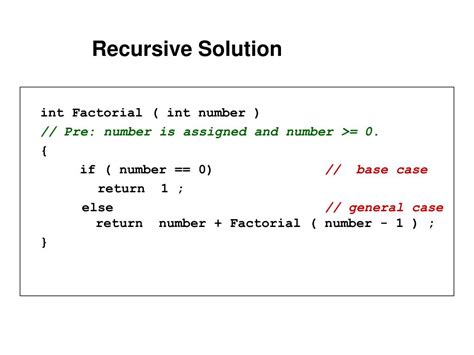 ppt chapter 7 programming with recursion powerpoint presentation